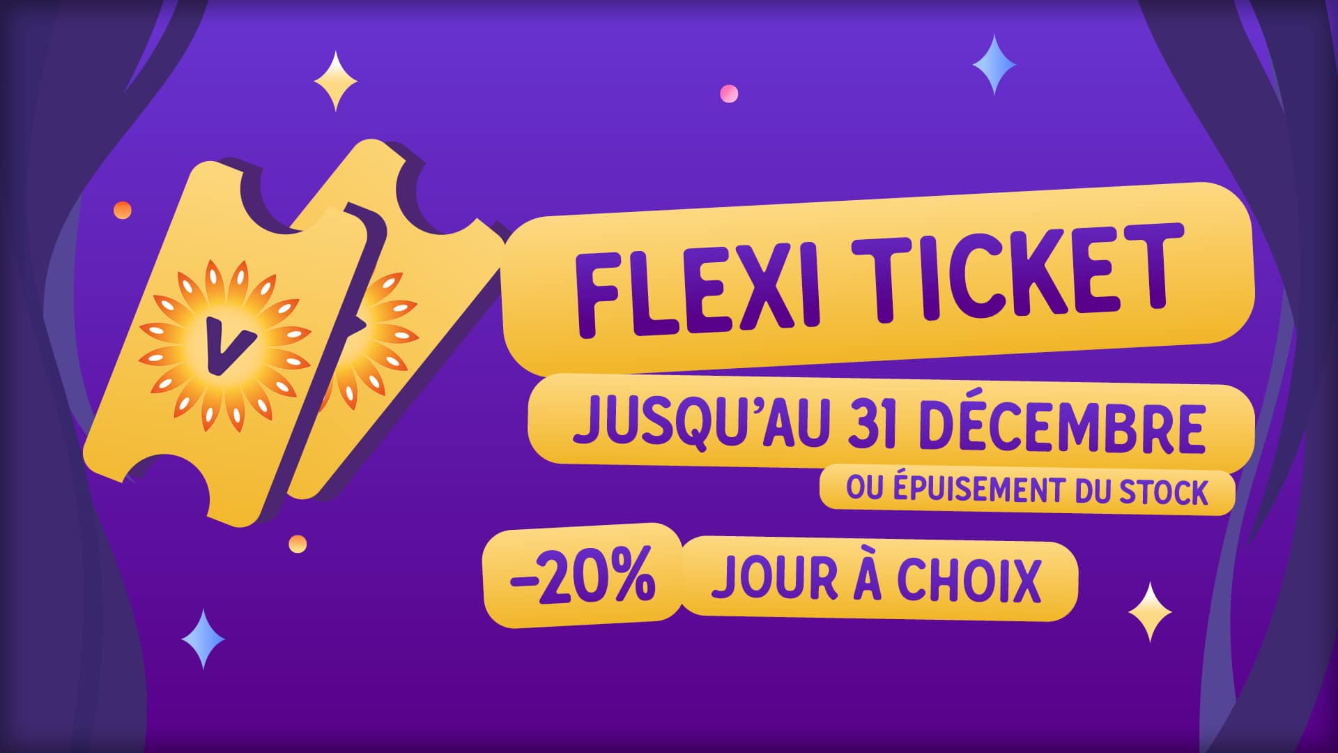 C'EST DÉJÀ NOËL AVEC LE FLEXI TICKET ! | Venoge Festival